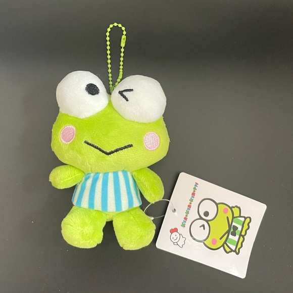 Sanrio | Accessories | Winking Keroppi Plush Keychain 45 | Poshmark